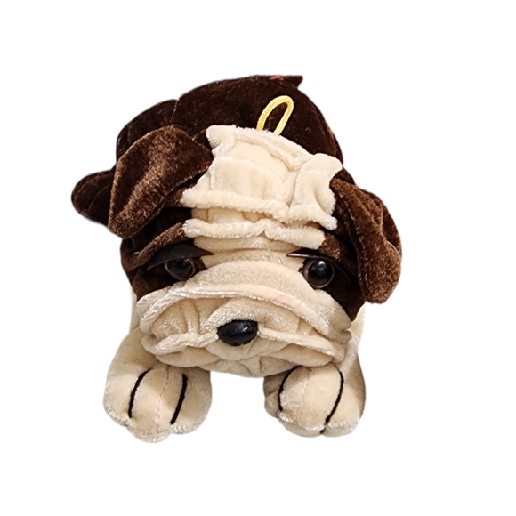 toy factory | Toys | Toy Factory Brown And Tan Wrinkle Puppy | Poshmark